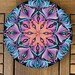 12 Inch Flowy Brushstroke Dot Mandala - Etsy