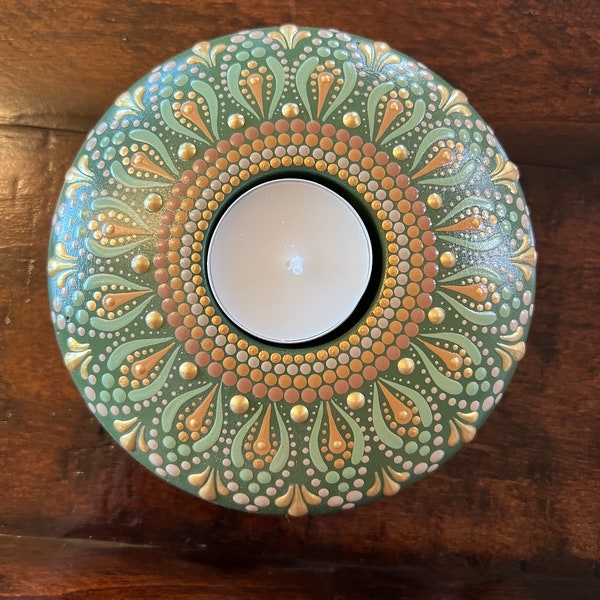Mandala Tea Light - Etsy