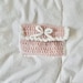 Bow Pouch Crochet PATTERN Coquette Cute Bow Pouch Wallet Ruffles ...