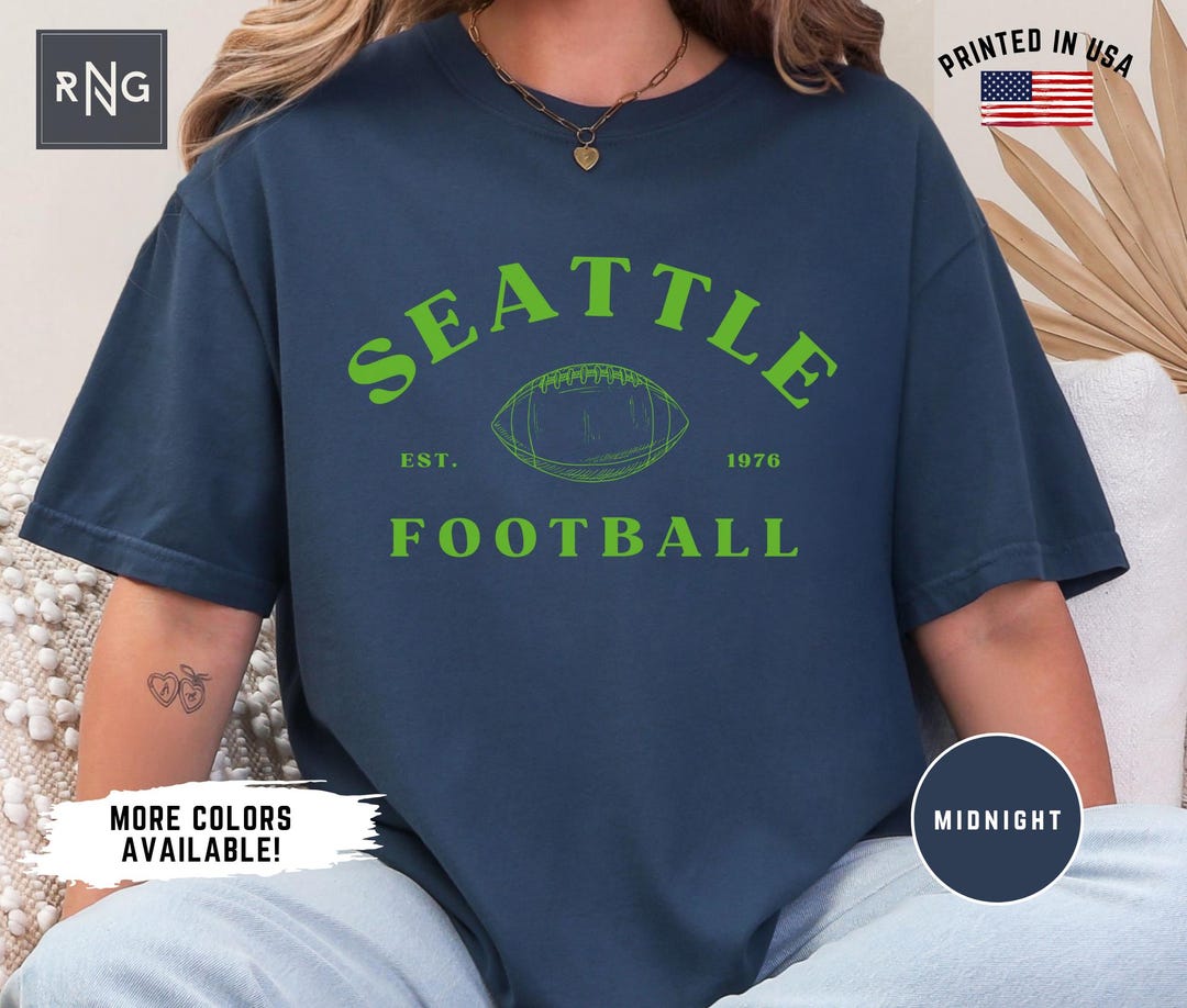 Seattle Football Gameday Shirt, Seahawk Football Shirt, Seattle ...