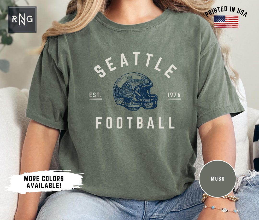 Seattle Football Shirt, Seahawk Football Gameday Shirt, Seattle ...