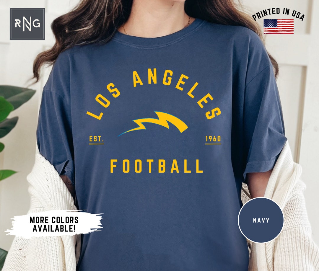 Los Angeles Football Shirt, Charger Football Shirt, LA Football Apparel ...