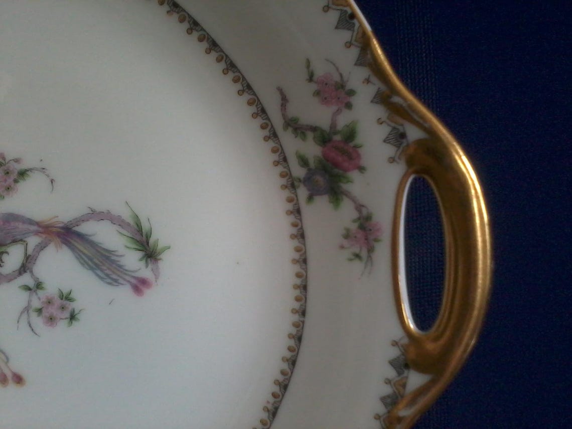 Vintage Limoges China Plate, Made in France by Elite Works, 1920 to 1932 - Etsy