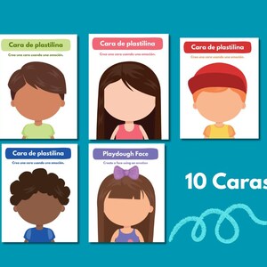 Tapete De Plastilina De Emociones PDF | Actividad Montessori Infantil ...
