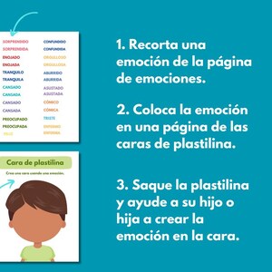 Tapete De Plastilina De Emociones PDF | Actividad Montessori Infantil ...