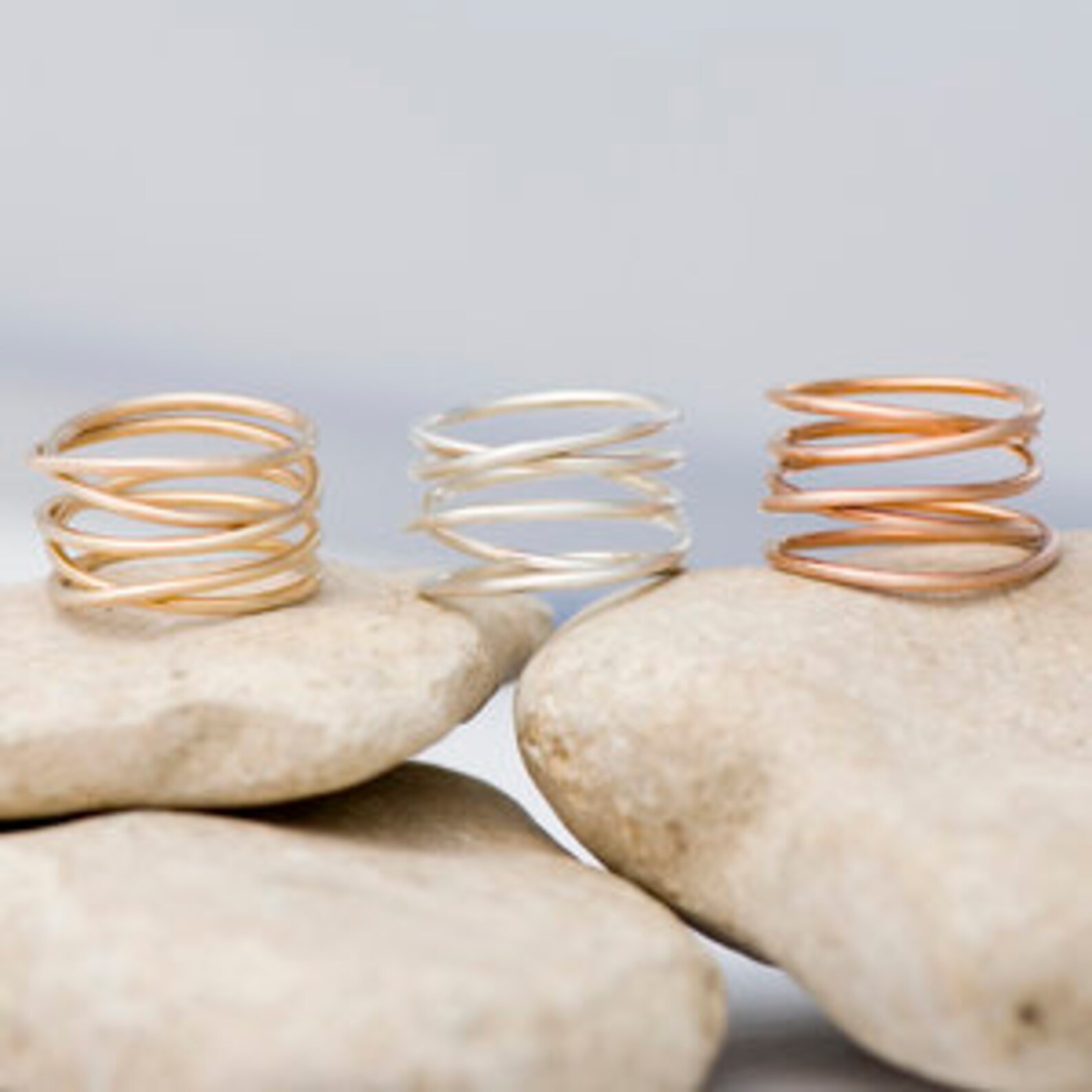 Wrap Ring - Sterling Silver - Etsy