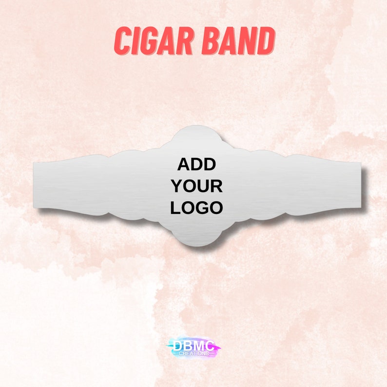 Custom Silver Foil Cigar Labels, Personalized Cigar Bands, Party Cigar ...