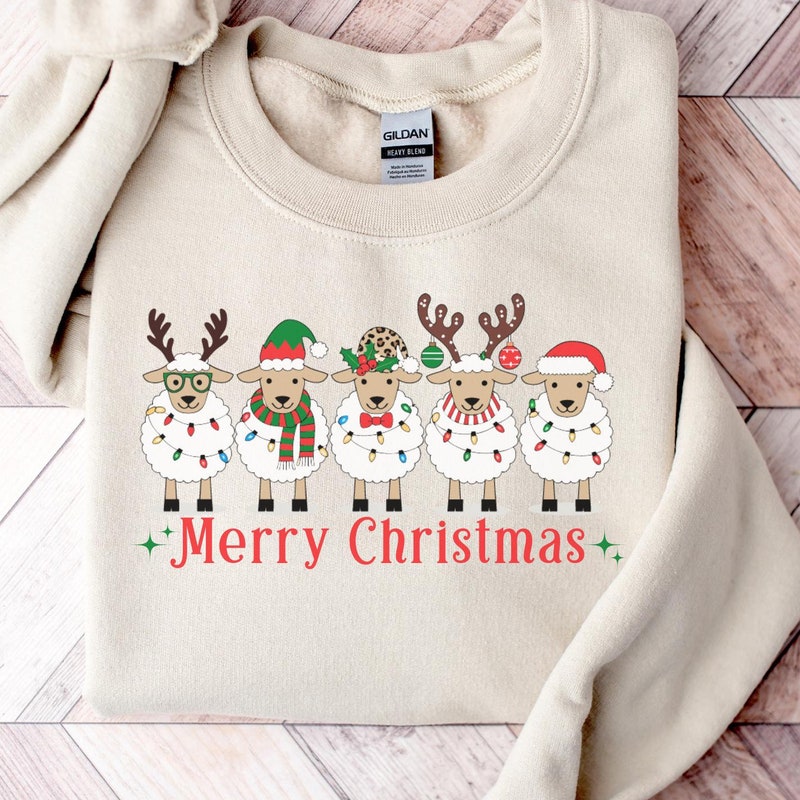 Christmas Sheep - Etsy