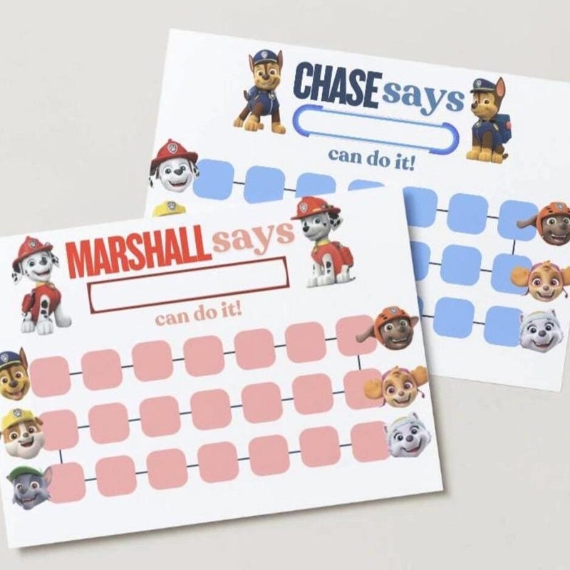 Potty Reward Stickers - Etsy