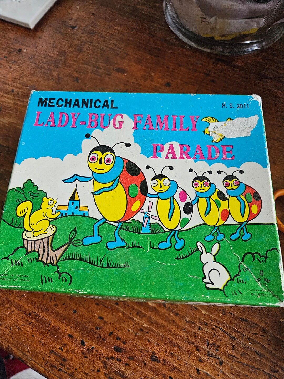 MECHANICAL LADY-BUG Vintage Toy. - Etsy