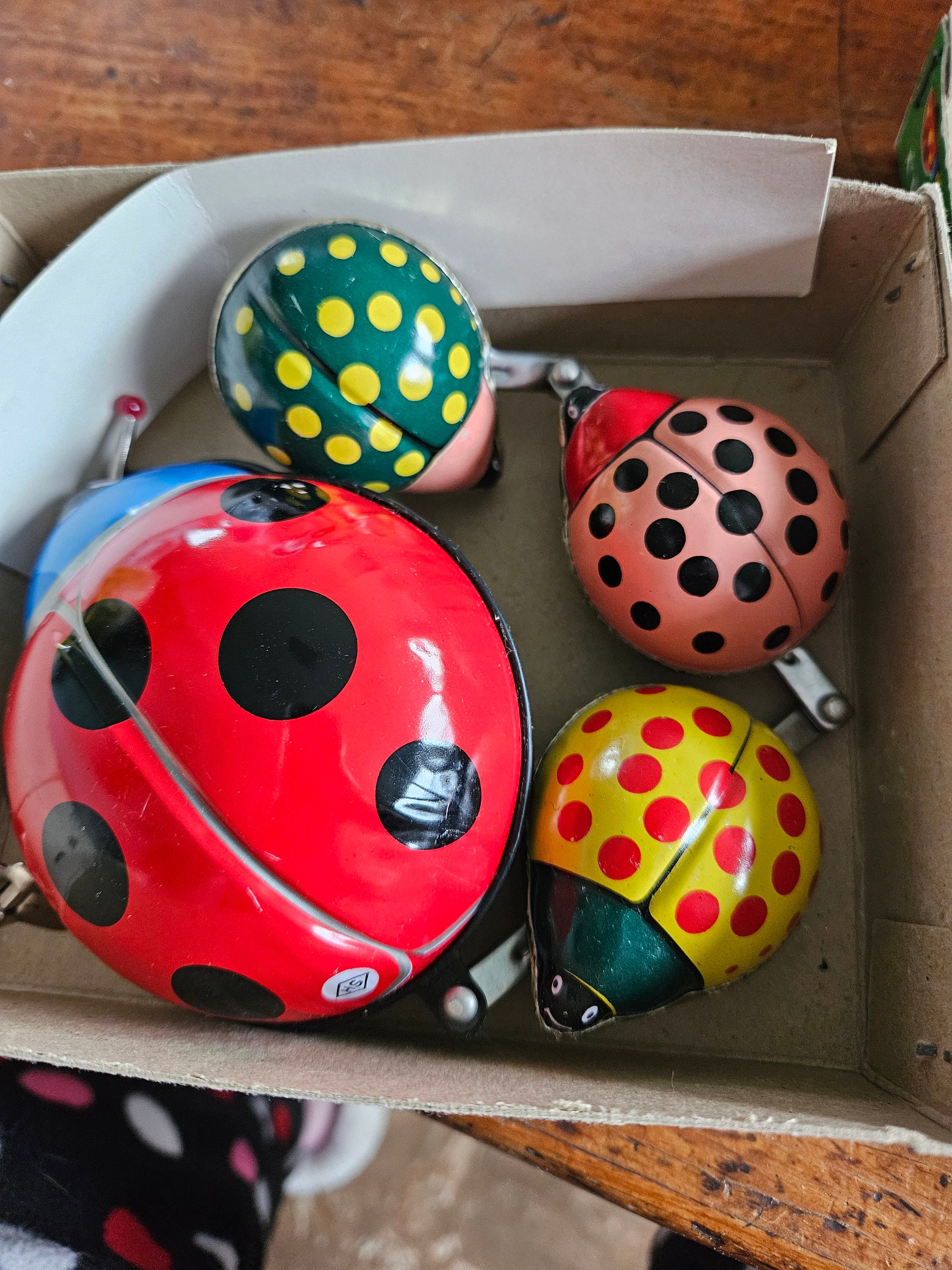 MECHANICAL LADY-BUG Vintage Toy. - Etsy