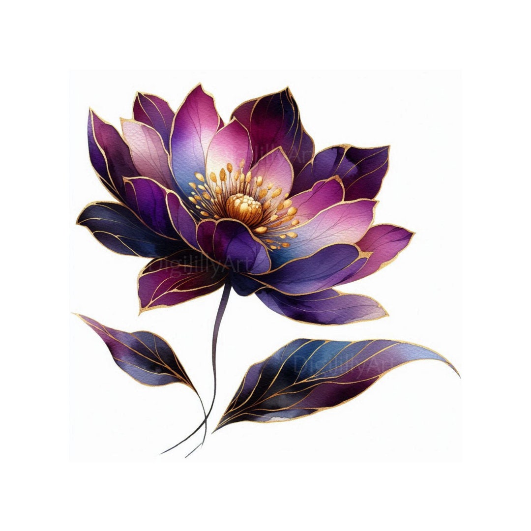 12 Transparent PNG Various Flowers Clip Art, Bright Flowers Clipart ...