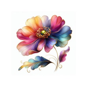 12 Transparent PNG Various Flowers Clip Art, Bright Flowers Clipart ...