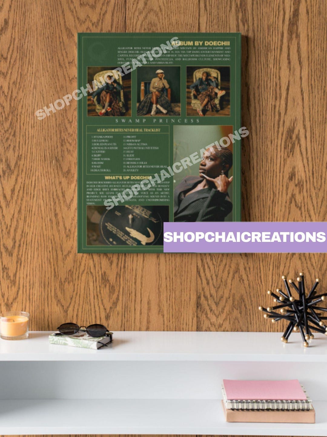 Bold Alt-pop Rapper Diva Art Print | Edgy Digital Download for Baddie ...