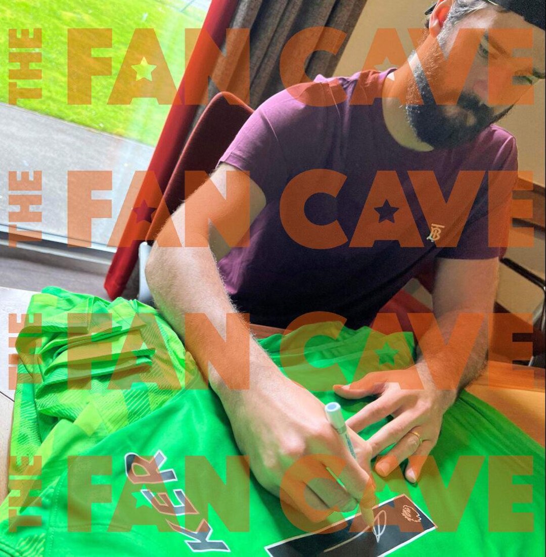 Alisson Becker Signed 21/22 Liverpool Shirt Premium Frame - Etsy