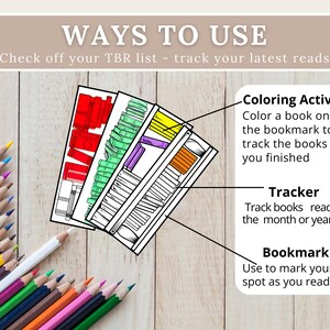 50% OFF Deal of the Day | Printable Coloring Bookmarks for Classroom ...