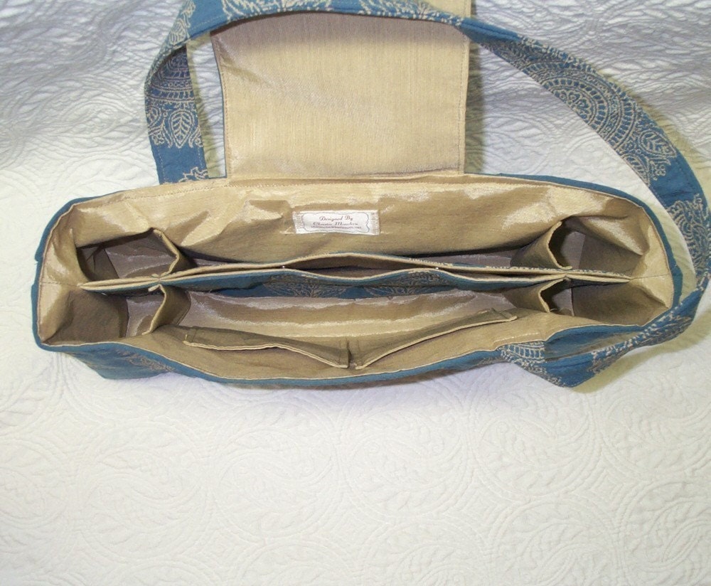 PDF Sewing Pattern for Purse to Keep Organized With Nine Pockets or ...