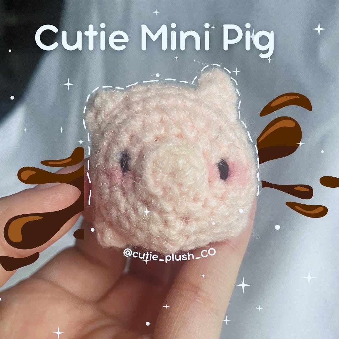 Cutie Mini Pig - Etsy