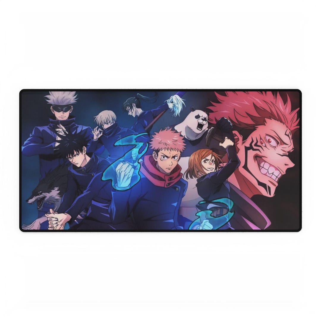 Jujutsu Kaisen Mouse Pad High-quality Anime Desk Mat, Non-slip Gaming ...