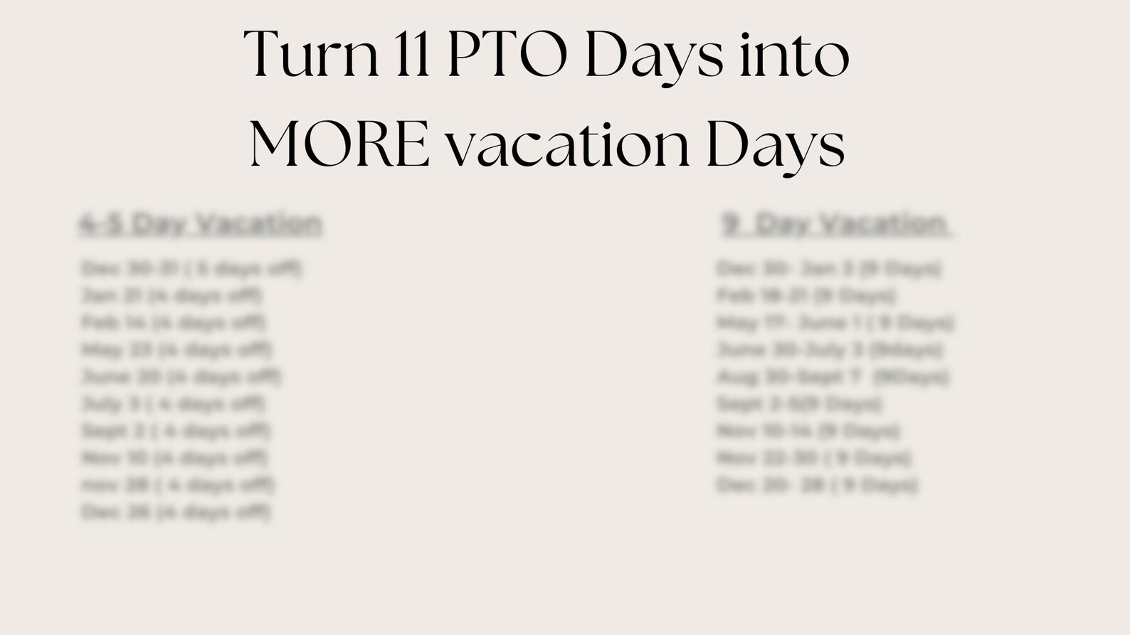 2025 Content Calendar With Holidays and How to Maximize Vacation Days ...