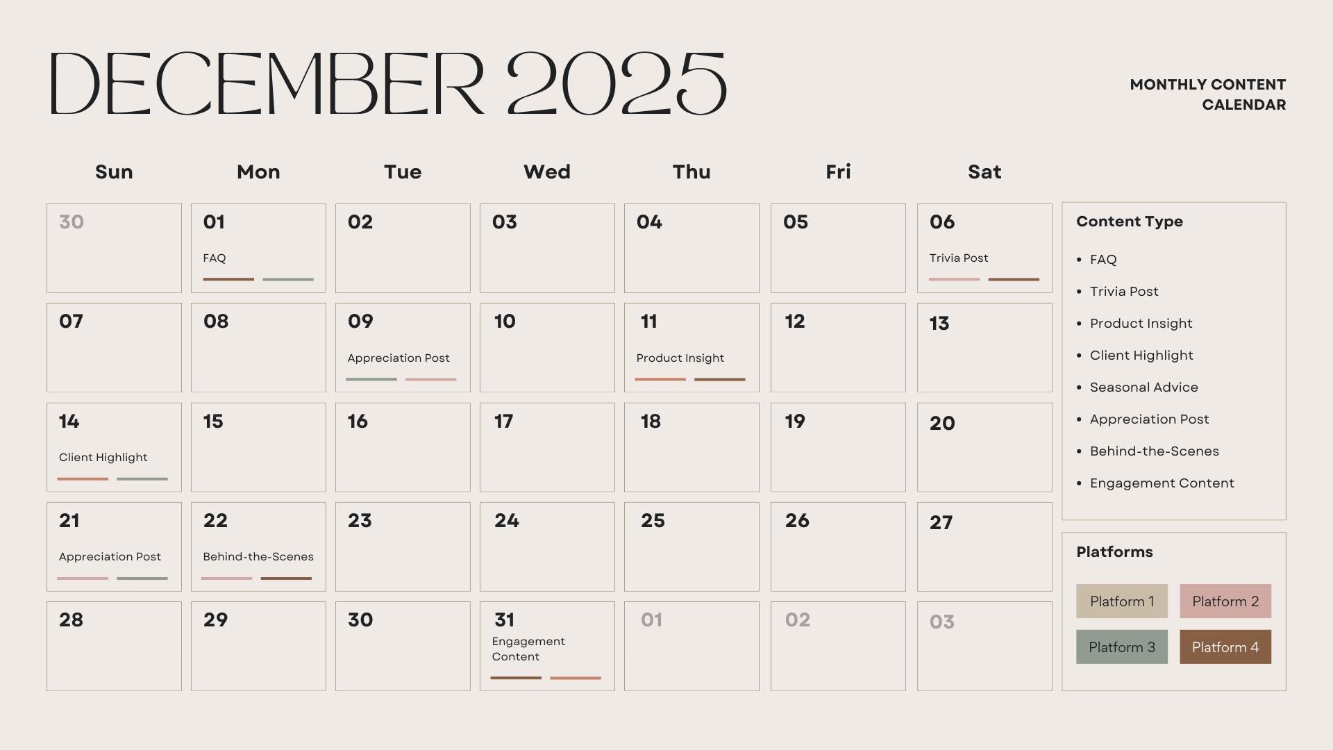 2025 Content Calendar With Holidays and How to Maximize Vacation Days ...