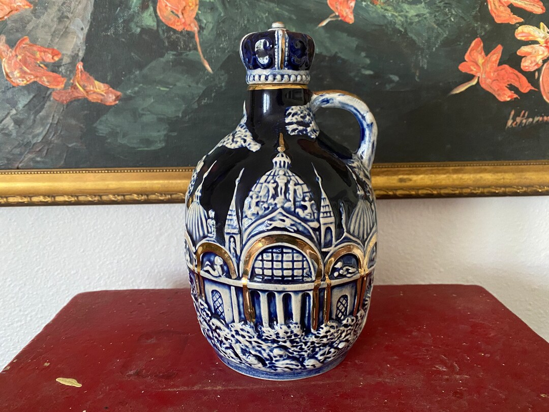 Vintage 60s Tilso Musical Whiskey Jug Vintage Whiskey Jug Music Box ...