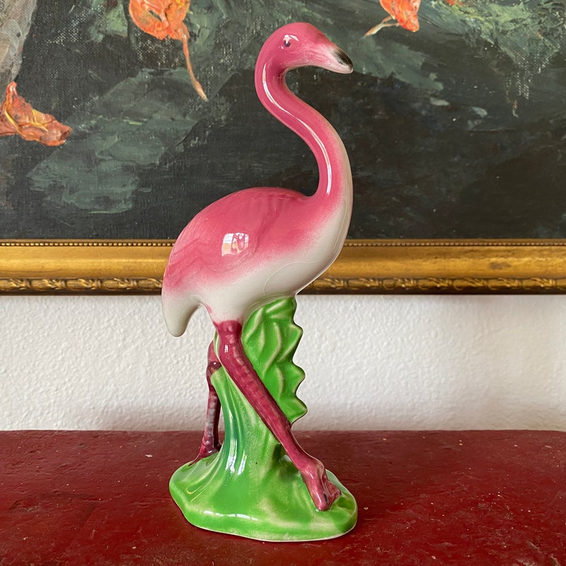 Ceramic Flamingo - Etsy