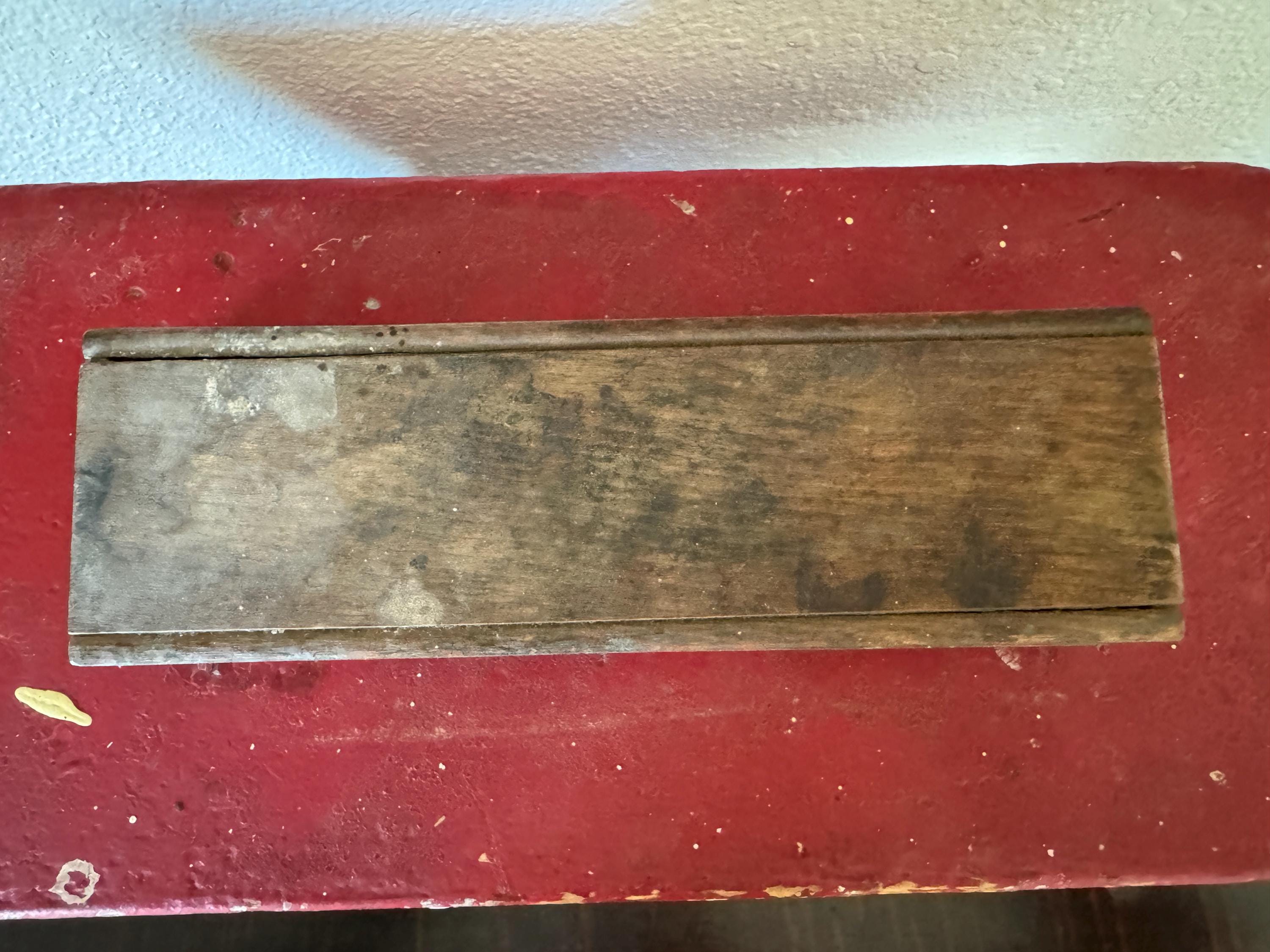 2 Vintage Wooden Pencil Boxes Vintage Wood Pencil Case Set Vintage Pair ...