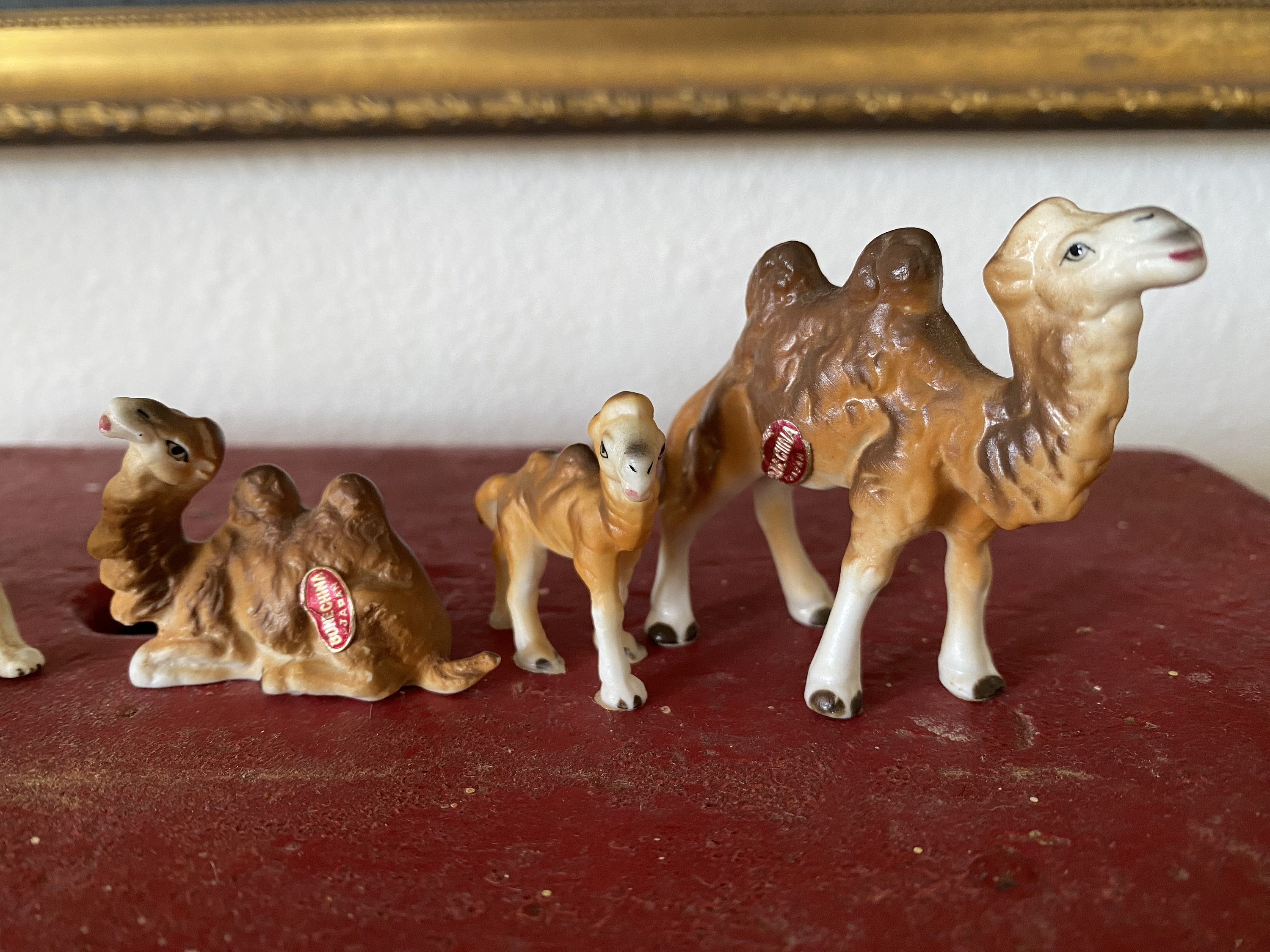 Vintage Bone China Miniatures Vintage Miniature Fox Family Vintage ...