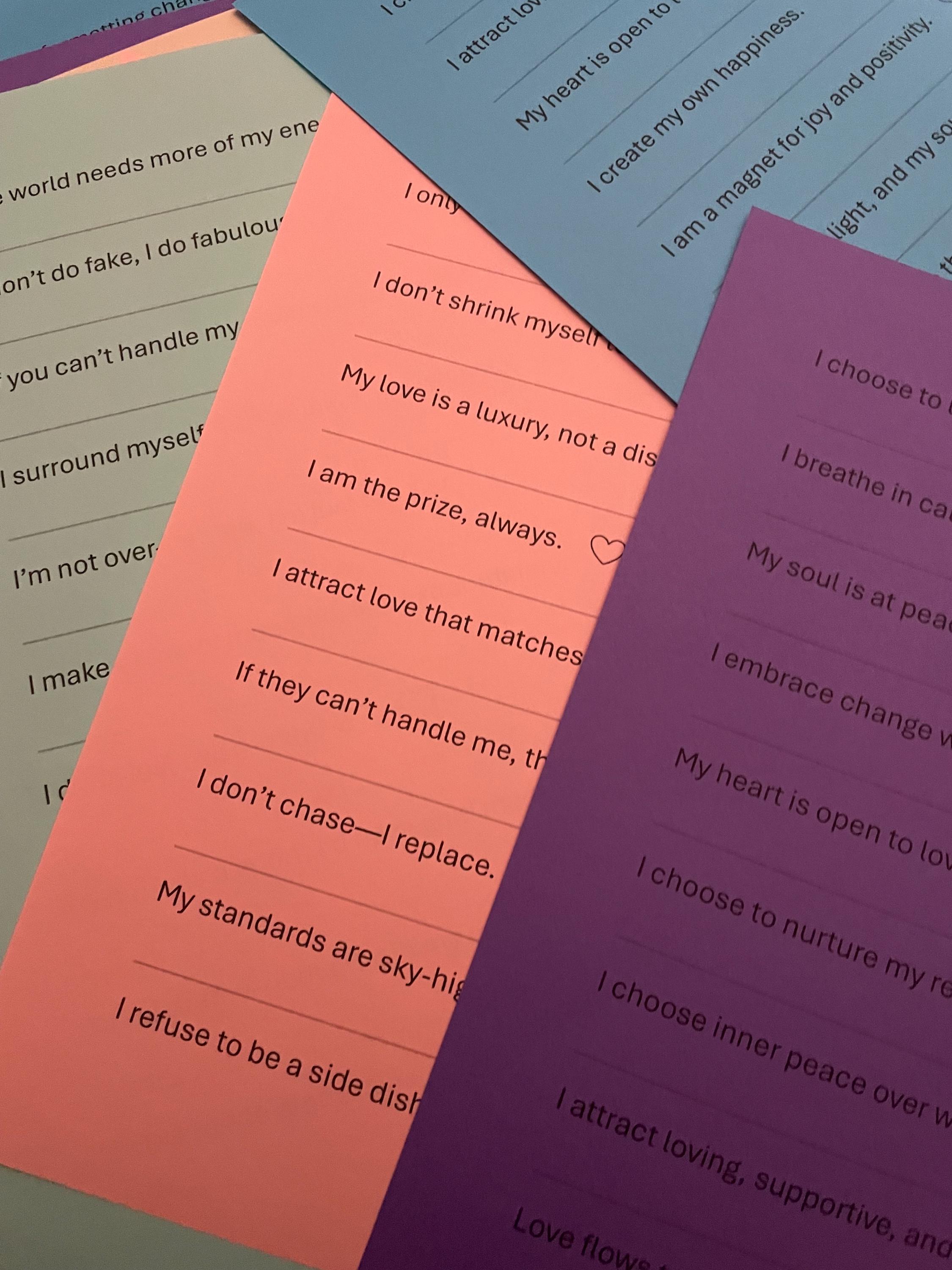 DIY Affirmation Jar Printable Digital Download Affirmation Jar Positive ...