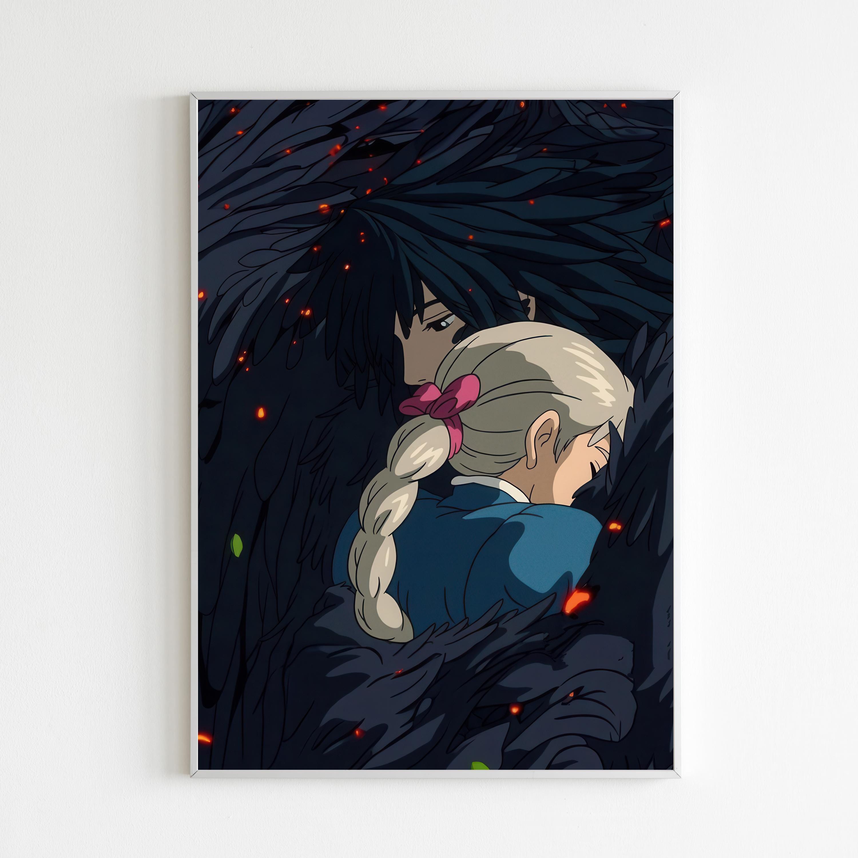 Howl's Moving Castle - Decorative Poster - High Quality - 300 DPI ...