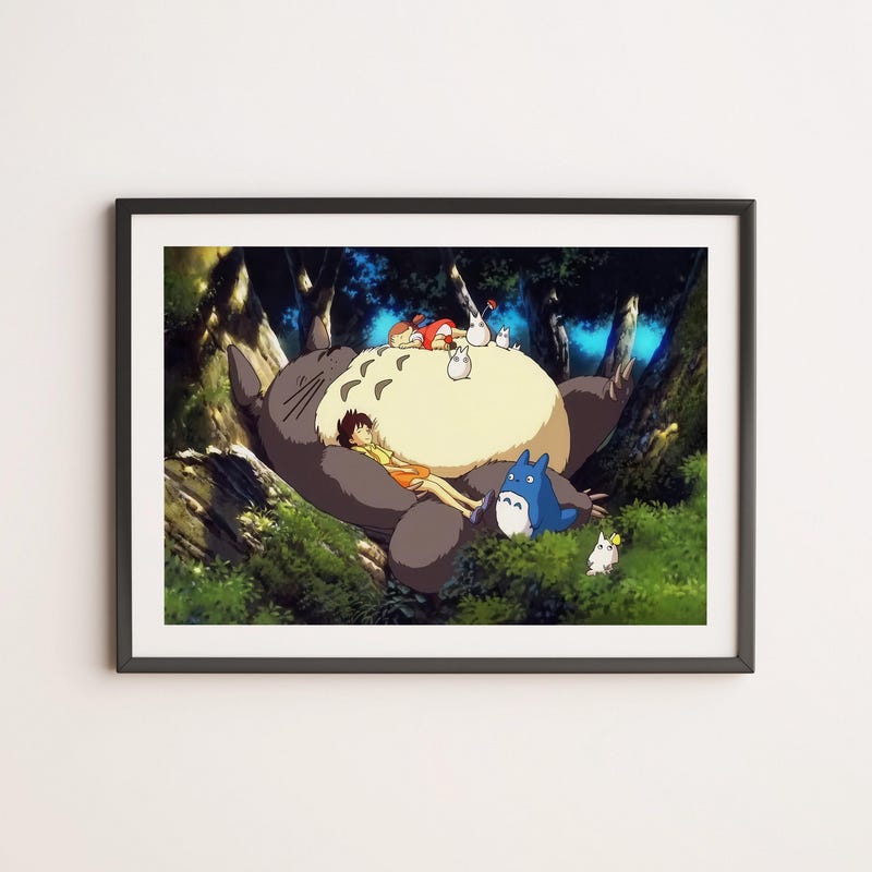 Totoro Poster - Etsy