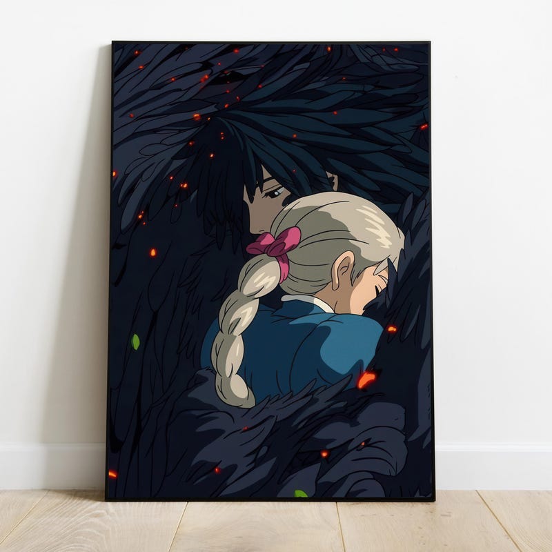 Howls Moving Castle Poster - Etsy