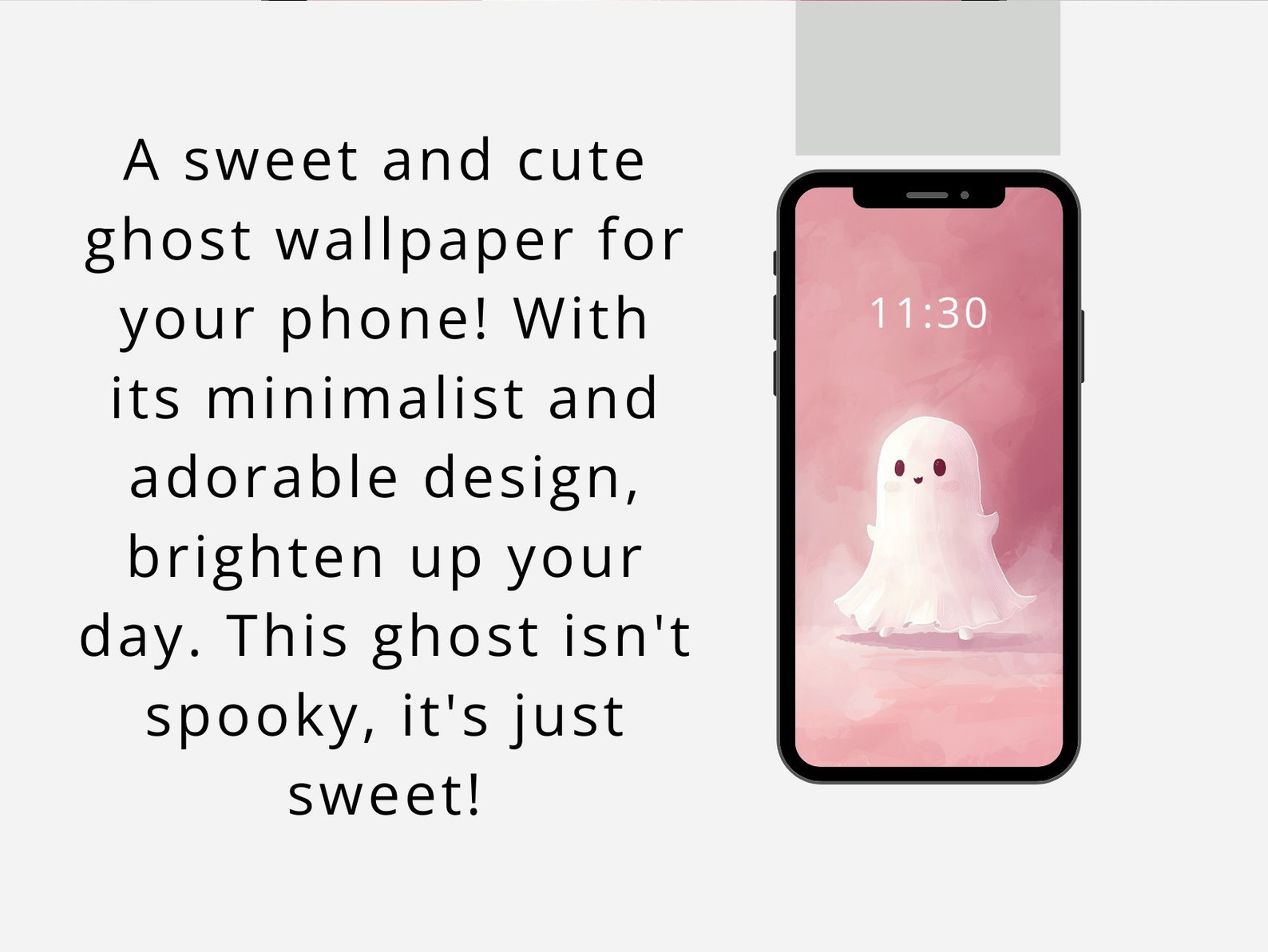 Sweet Ghost Wallpaper Cute Wallpaper AI Art Phone Wallpaper Iphone ...