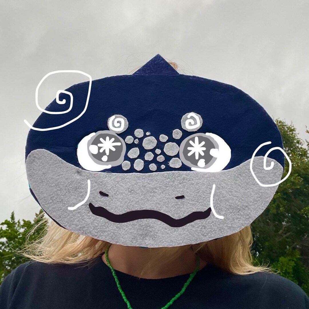 Silly Whale Shark Therian/furry Mask !!READ DESCRIPTION!! - Etsy