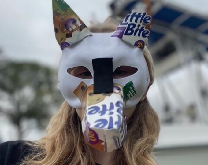 Canine Mask Base With a Bendable Ear !!read Description!! - Etsy