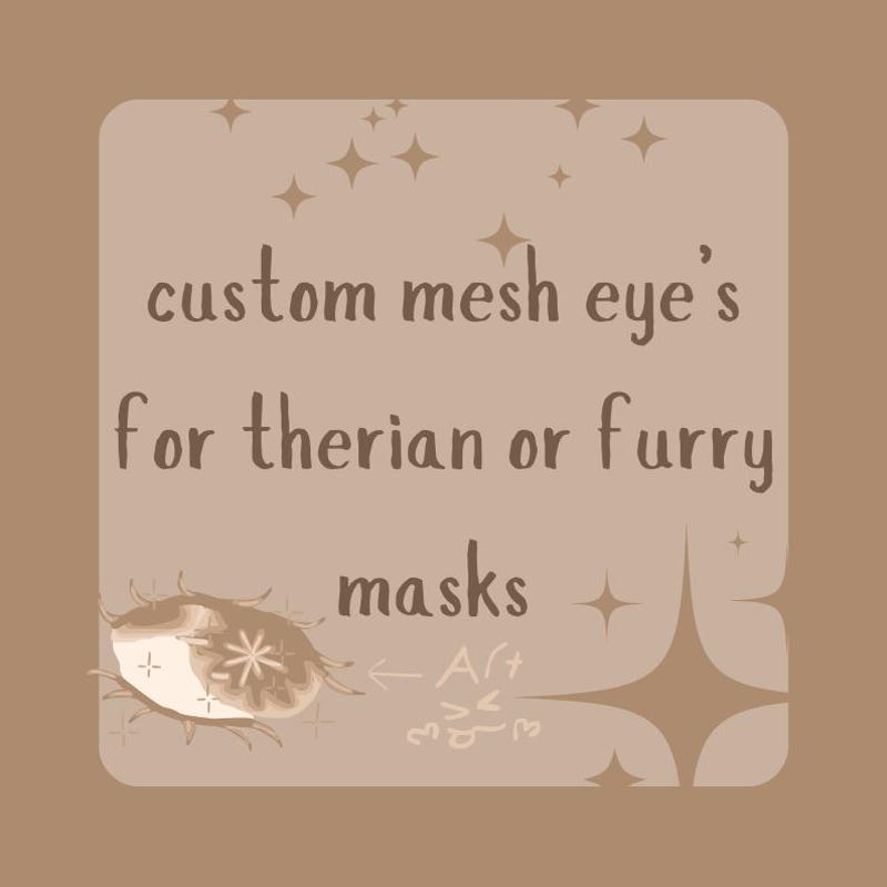 Therian Eye Mesh - Etsy