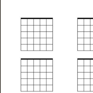 Blank Guitar Chord Boxes - Etsy