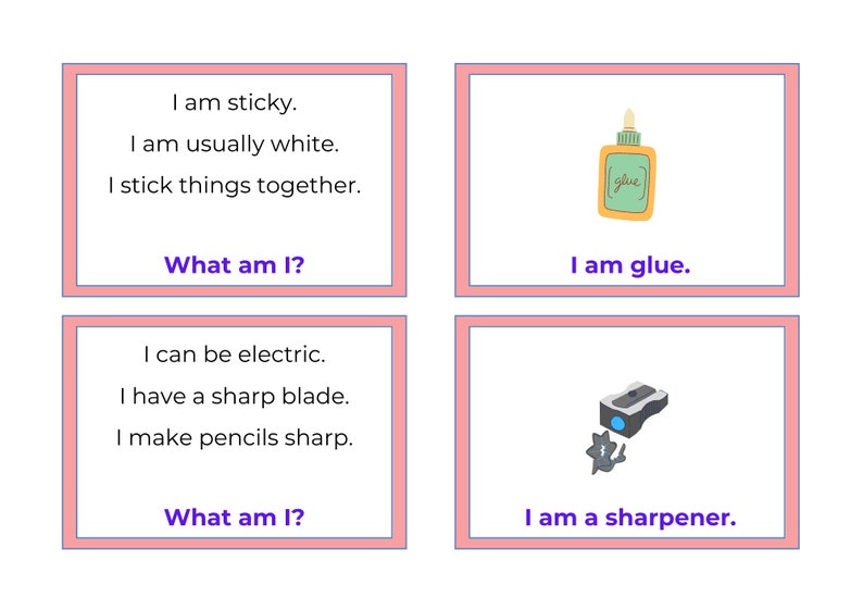 Speech Cards Learning Printable Flash Cards for Kids Speech Therapy ...