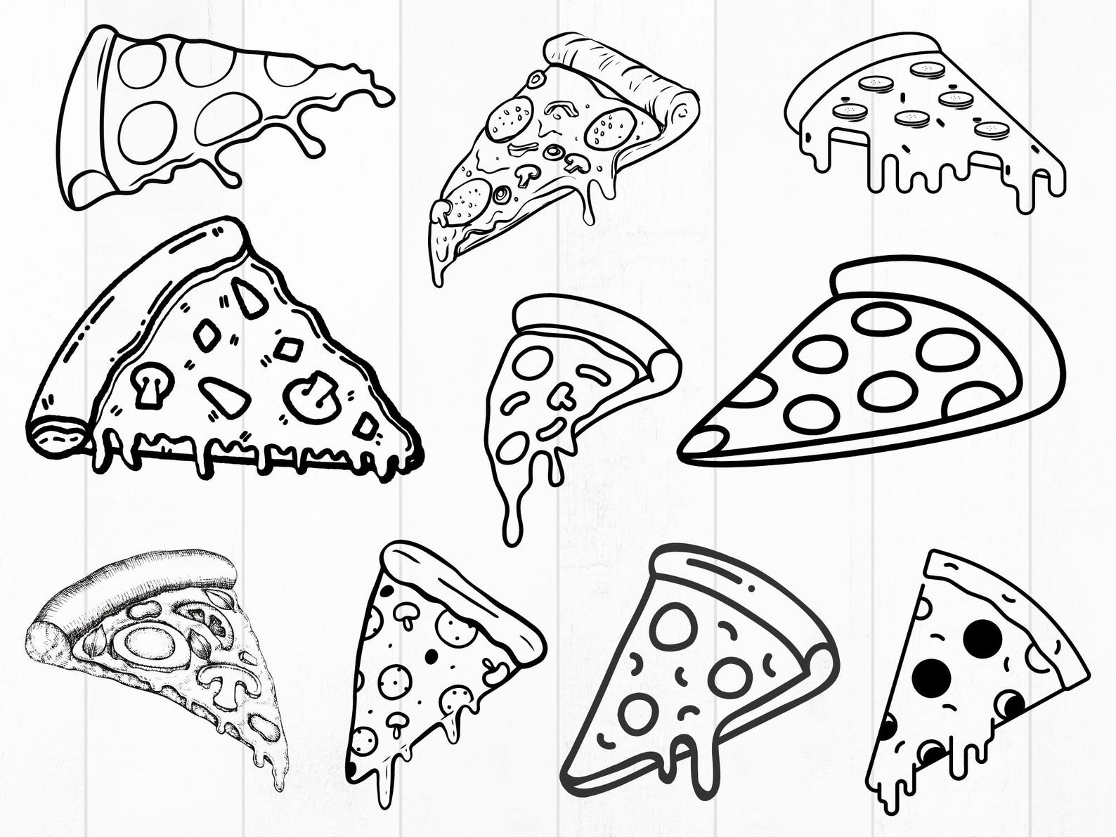 Pizza SVG PNG Bundle Pizza Sayings Svg Pizza Svg Pizza Clipart Png ...