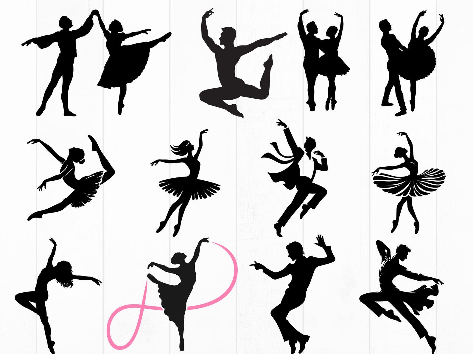 Ballet Dancer Svg Bundle, 25 Dance Svg Bundle, Dance Quote Svg Bundle ...