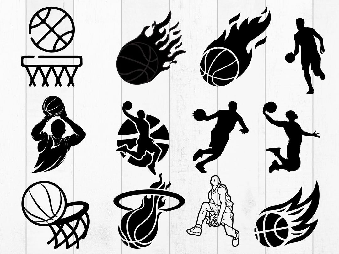 Basketball Svg Bundle, Basketball Monogram Svg, Basketball Designs ...