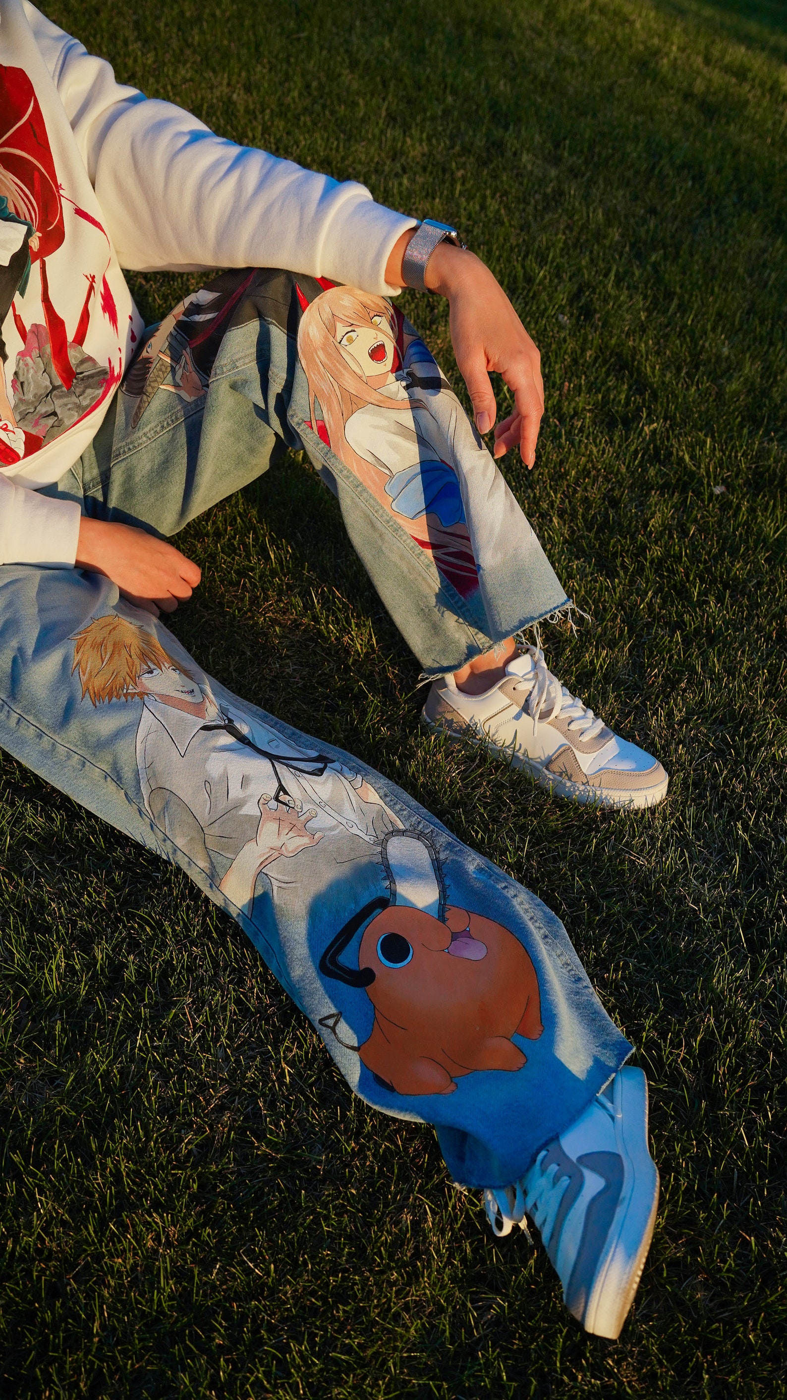Hand Painted Pants, Custom Clothing, Hand Painted Jeans, Custom ...