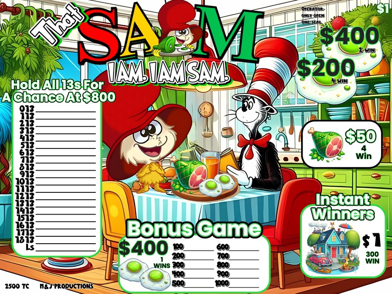 Dr Seuss Series: Sam I Am - Etsy