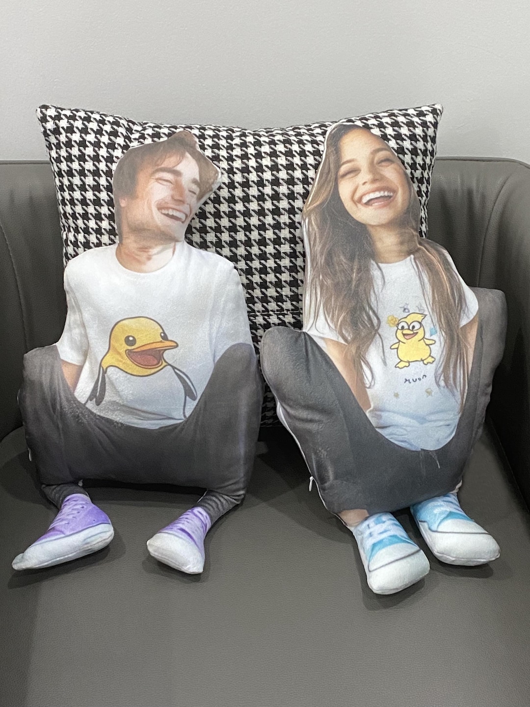 Custom Ugly Pillow Based on Photo, Custom Best Friend Ugly Pillow, Ugly ...