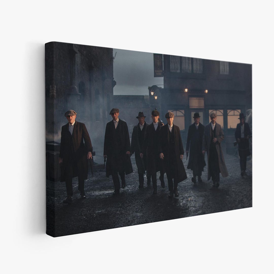 Peaky Blinders Canvas , Thomas Shelby Wall Decor, Best Movie Poster ...