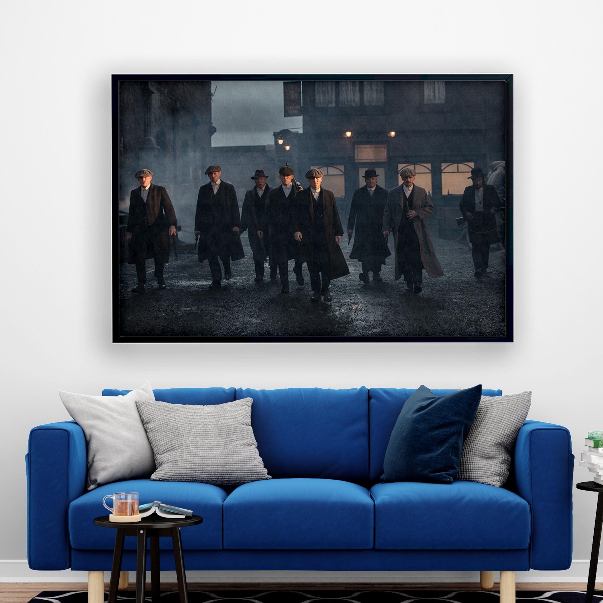 Peaky Blinders Canvas , Thomas Shelby Wall Decor, Best Movie Poster ...