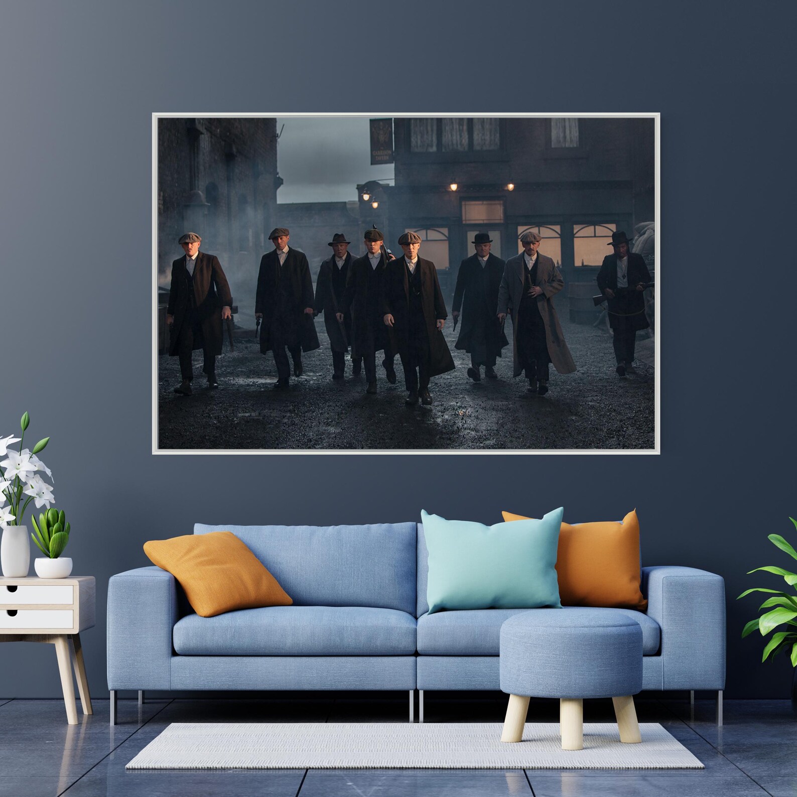 Peaky Blinders Canvas , Thomas Shelby Wall Decor, Best Movie Poster ...