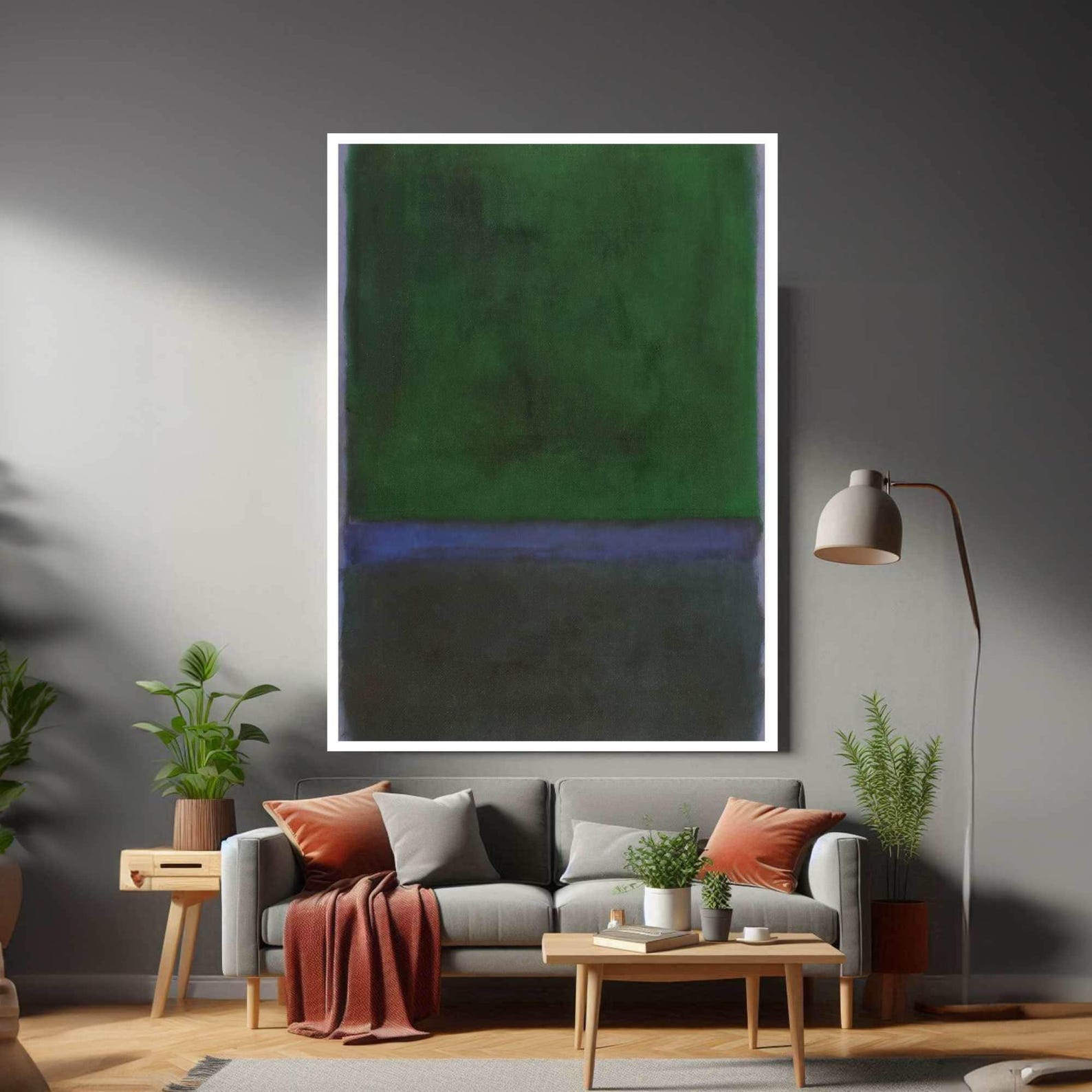 Mark Rothko Frame Canvas/poster Art Reproduction Framed Modern Canvas ...