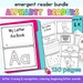 Alphabet Tracing Workbook Bundle Letter & Coloring Book Bundle for ...